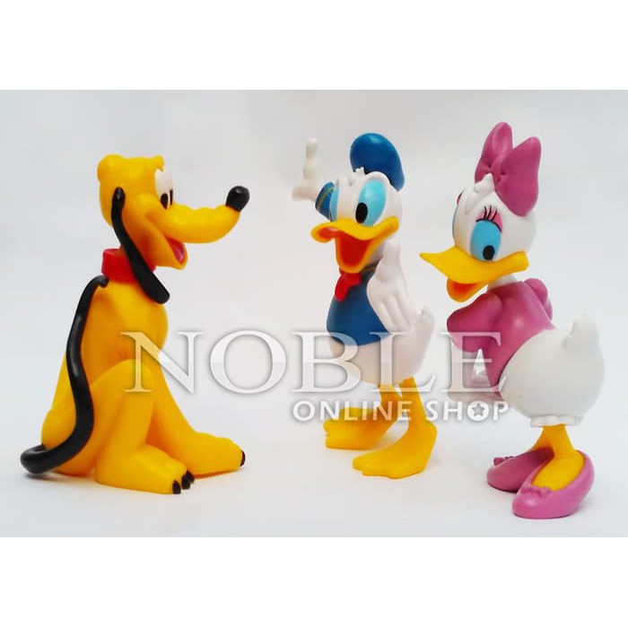 Jual 5Pcs Figure Disney/Mickey Mouse-Mini-Donald Duck-Pluto-Pajangan ...
