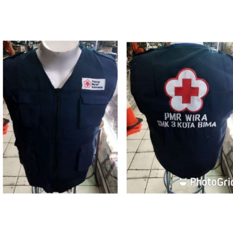 Jual rompi PMR WIRA navy#rompi pmi#rompi PMR | Shopee Indonesia