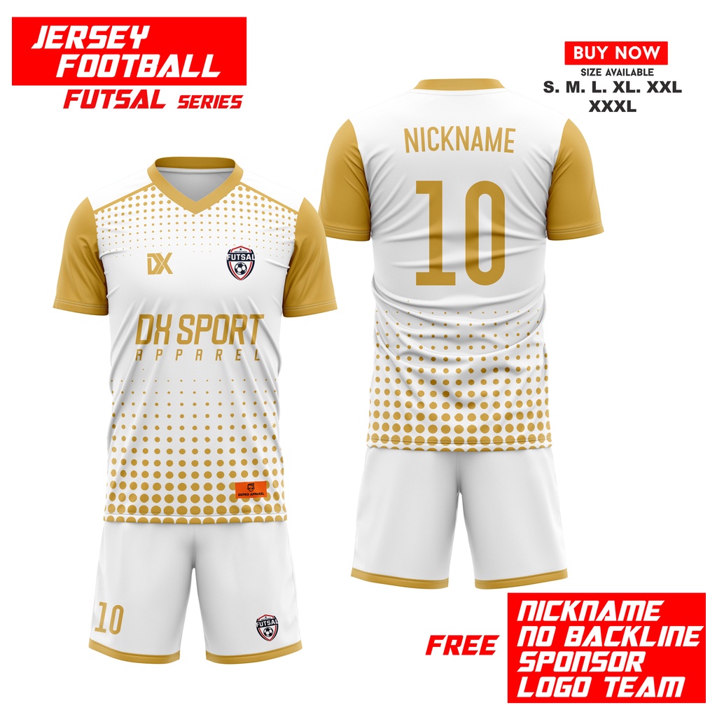 Jual JERSEY BOLA FUTSAL SERIES XIII FREE CUSTOM NAMA/NO/SPONSOR/LOGO ...