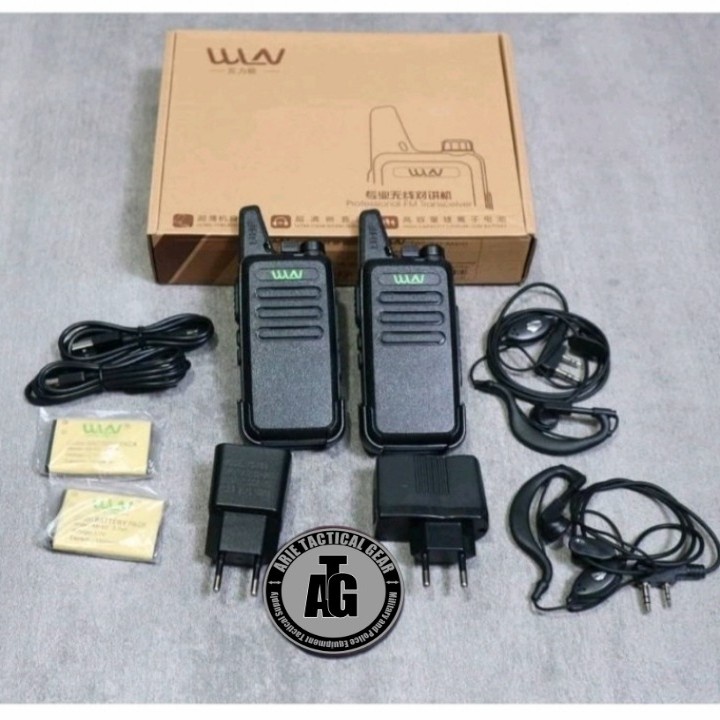 Jual HT WLAN Original walkie talkie ht radio walkie sepaket dan satuan ...