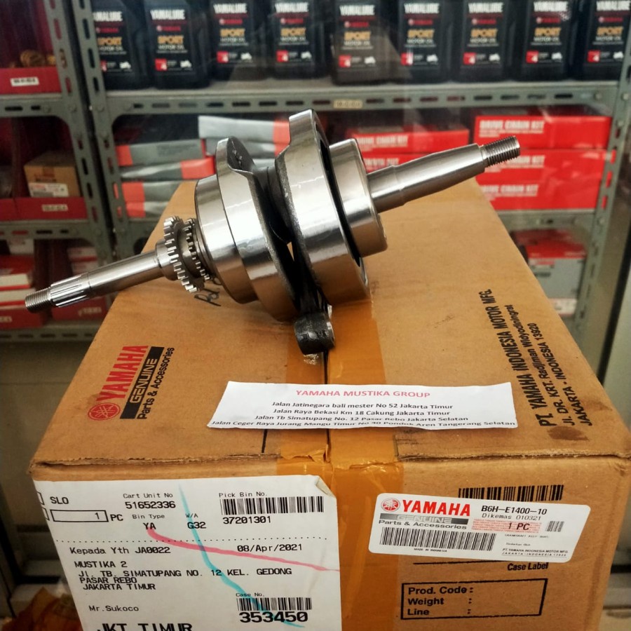Jual Crankshaft Kruk As New Nmax - New Aerox B6H-E1400-10 Original Yamaha | Shopee Indonesia