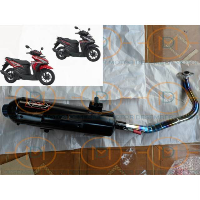 Jual KNALPOT HONDA VARIO 150 / VARIO 125 CSR RACING MODEL BOBOKAN TSUGI ...