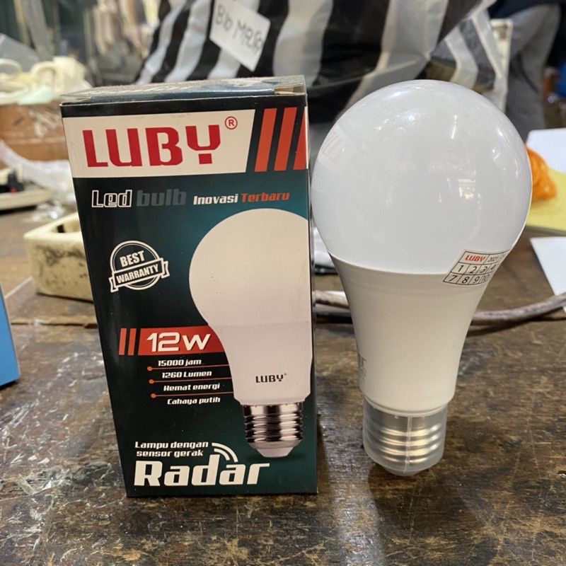 Jual Lampu LED sensor gerak luby 12 watt | Shopee Indonesia