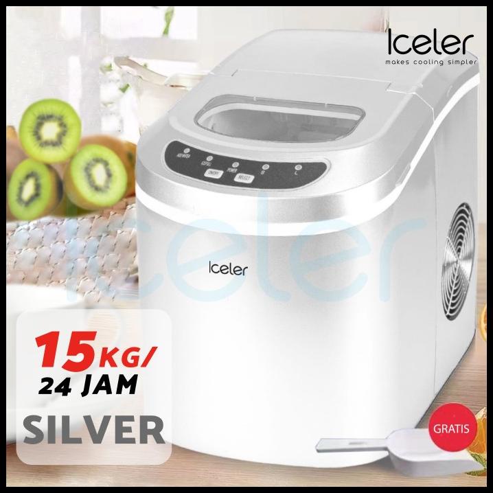 Jual Mesin Es Iceler Ice Maker 15Kg/Hari 6 Menit Es Jadi | Shopee Indonesia
