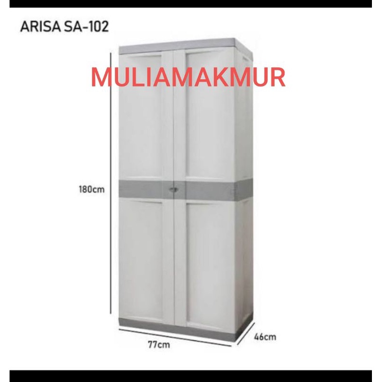 Jual LEMARI PLASTIK ARISA SERBA GUNA | Shopee Indonesia