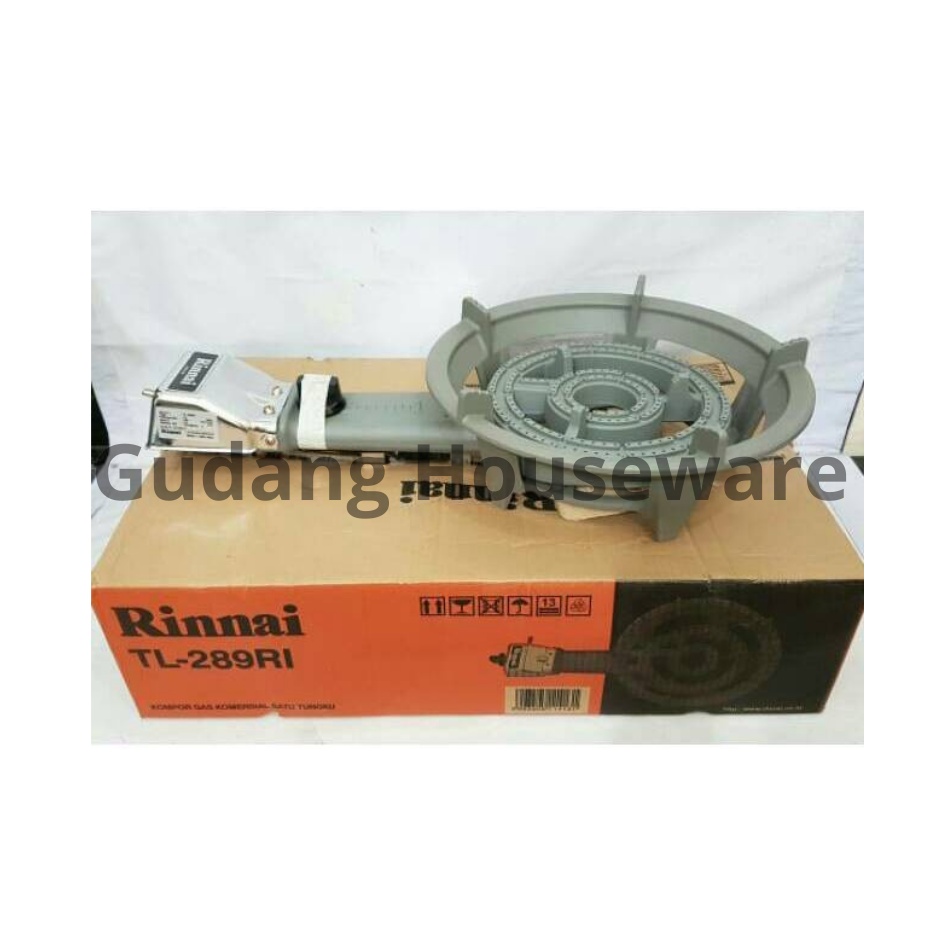 Jual Kompor Gas 1 Tungku Rinnai TL-289-RI | Garansai Resmi | 100% ...