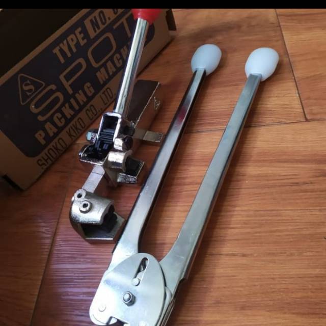 Jual SPOT HAND Trapping band tool alat packing klem Manuel 3/4 untuk ...