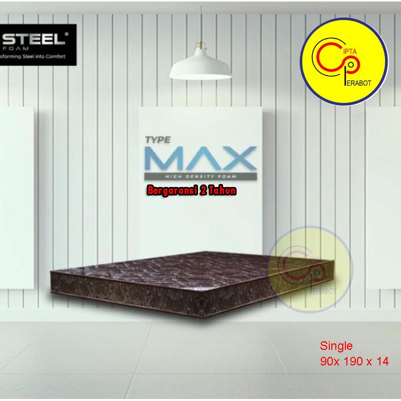 Jual Matras Kasur Busa Bergaransi untuk Kost Steel Max Foam Garansi 2 ...