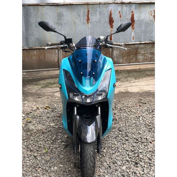 Jual WINSHIELD/VISOR YAMAHA LEXI MODEL TDR V2 MINI SIRIP | Shopee Indonesia