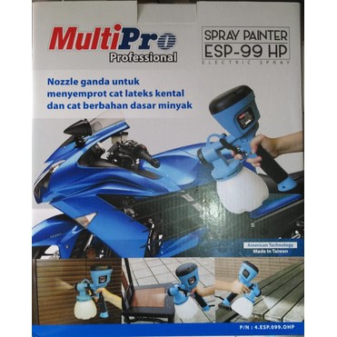 Jual Multipro ESP-99HP Spray Gun Electric Listrik Spray Painter Tabung ...