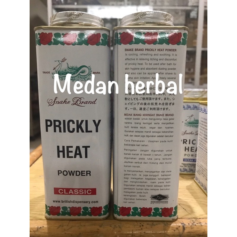 Jual Prickly Heat Powder Classic 300gram | Shopee Indonesia