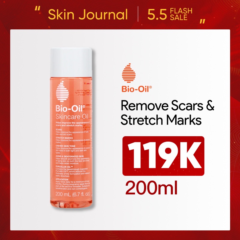 Jual Bio Oil 200 ml / bekas luka / stretch mark / selulit original ...