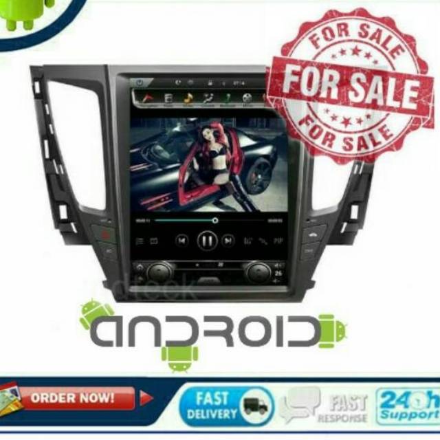 Jual HEAD UNIT TAPE MOBIL ANDROID 4G LTE PAJERO 12 INCH | Shopee Indonesia