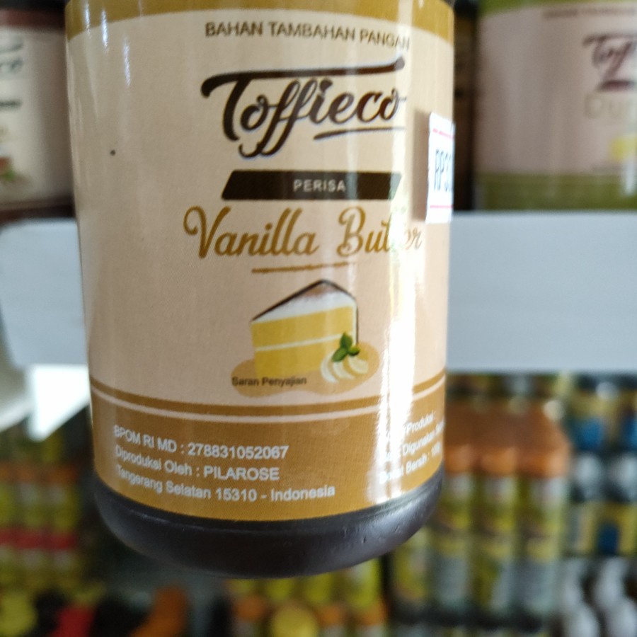 Jual Toffieco Tofieco Perisa Perasa Vanilla Butter Vanila Butter Pasta ...