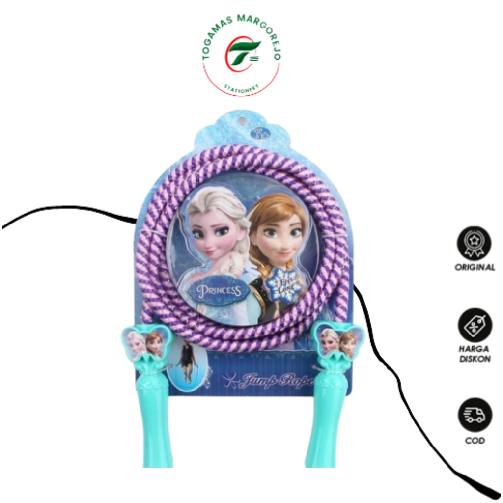Jual READY !! ALAT JUMP ROPE DISNEY PRINCESS 9503 EMCO | Shopee Indonesia