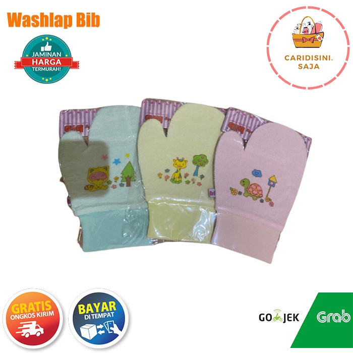 Jual Washlap mandi bayi premium merk BIB Harga untuk Satuan atau per ...