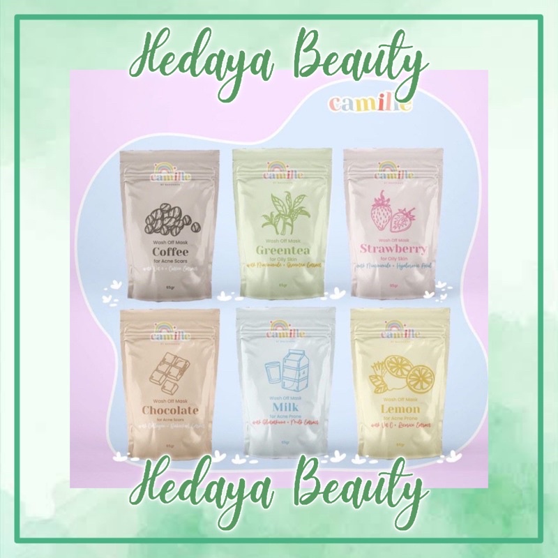 Jual BPOM Camille Product 25gr - 65gr MASKER CAMILLE BEAUTY MASK ORIGINAL | Shopee Indonesia