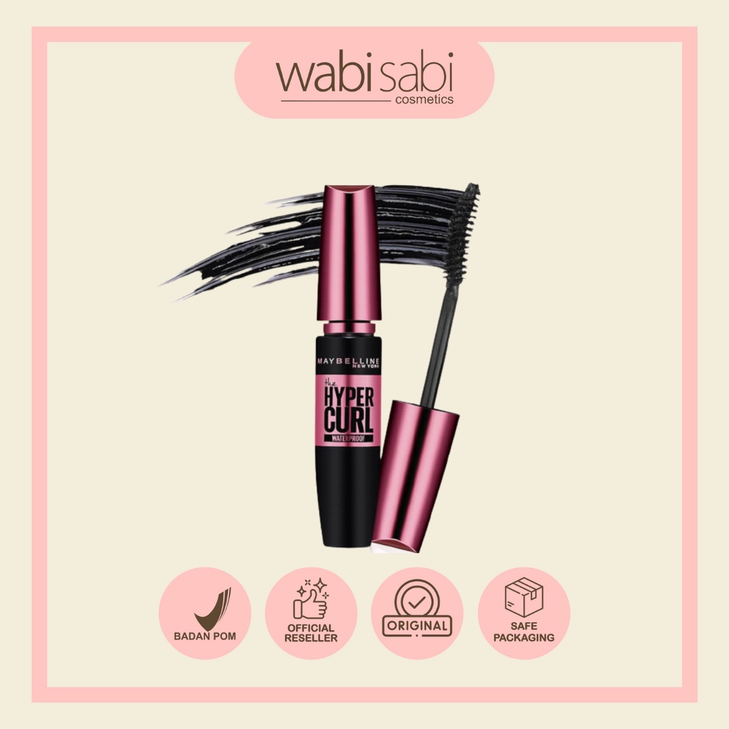 Jual MAYBELLINE - Hyper Curl Waterproof Mascara | Shopee Indonesia