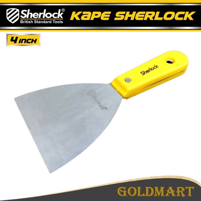 Jual Kape 4" inch Original Sherlock Putty Knife Scraper | Shopee Indonesia
