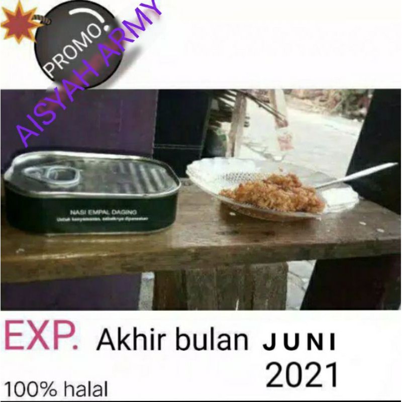 Jual RANSUM TNI HARGA ECERAN/ RANSUM KALENG | Shopee Indonesia