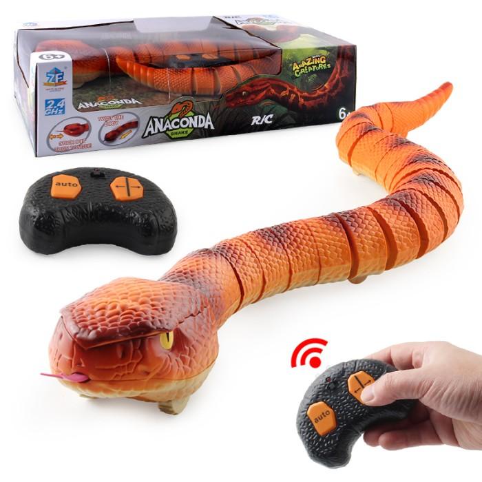 Jual Ular Anaconda Remote Control Rc Snake Toys Ukuran 73 Cm Mainan ...