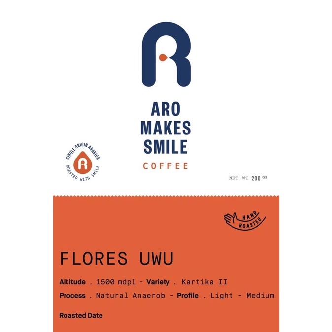 Jual FLORES UWU |Natural Anaerob | Biji Kopi Arabika ARO MAKES SMILE ...