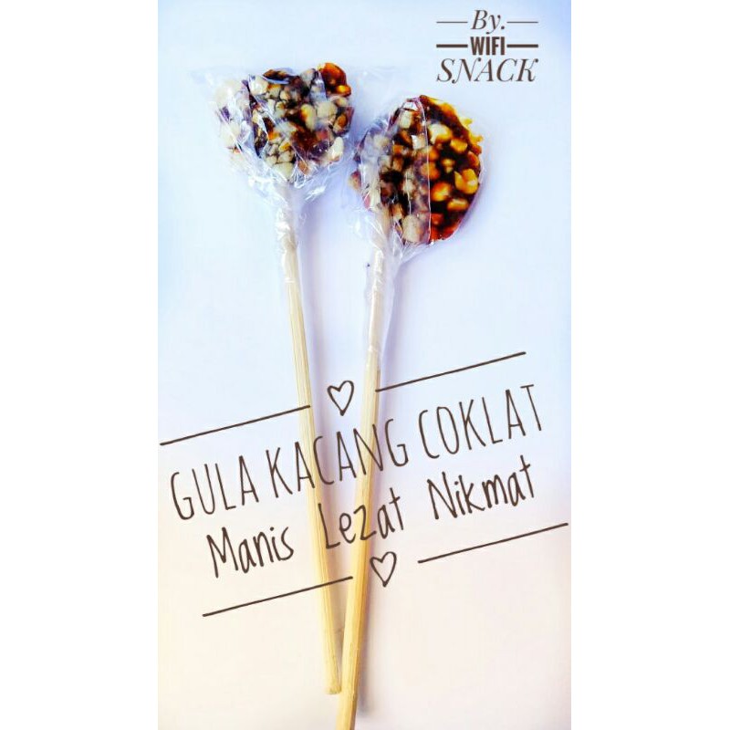 Jual Permen Gula Kacang Coklat Gulali jadul jadoel | Shopee Indonesia