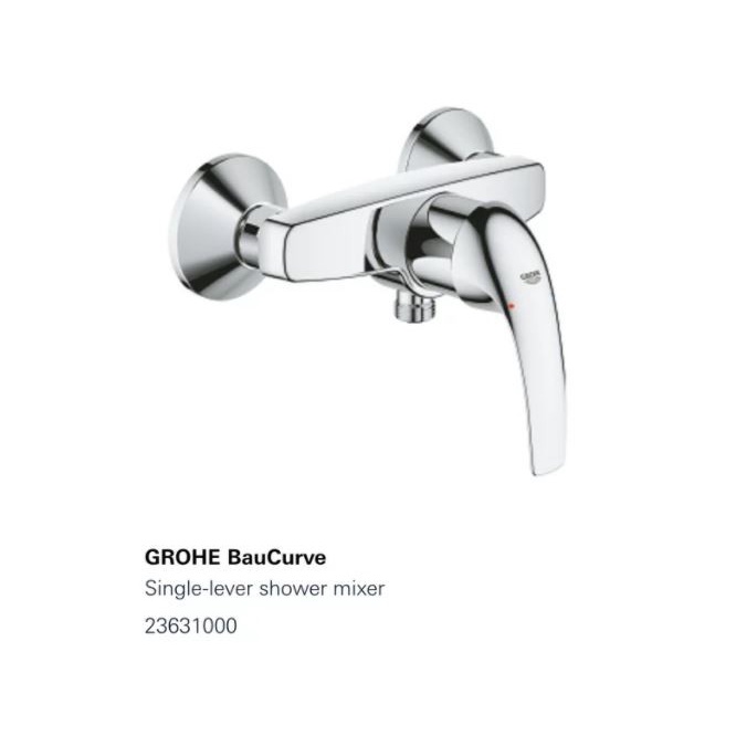 Jual GROHE- 23631000 Baucurve OHM Shower Exp (Kran Shower) | Shopee Indonesia