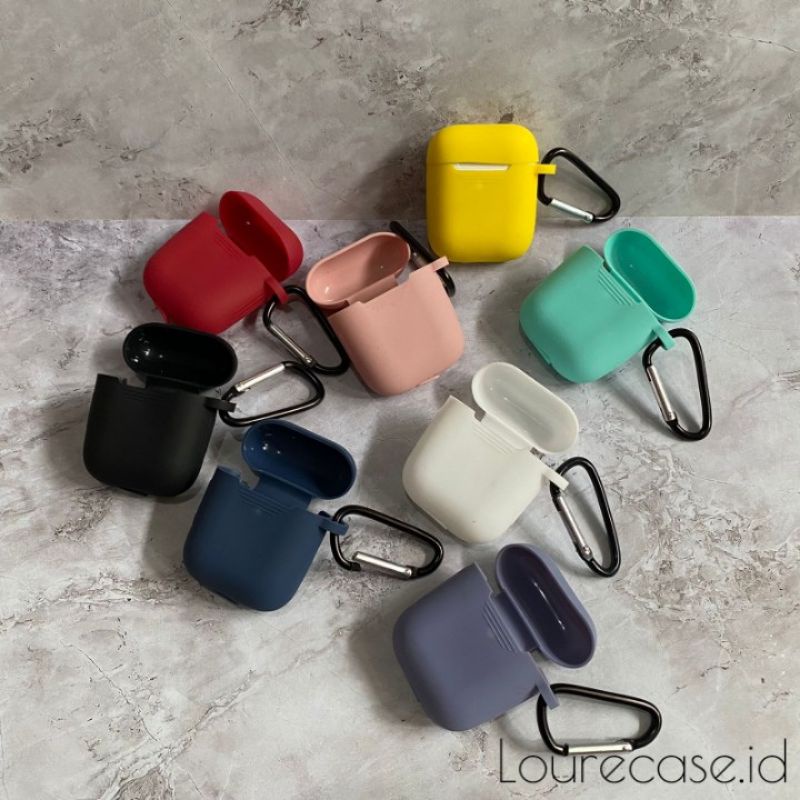 Jual LCA002 Case airpods tws gen 1 2 polos | Shopee Indonesia