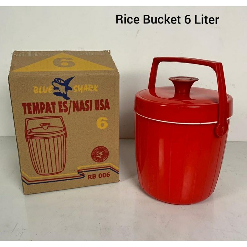 Jual Rice Bucket 6 Liter / Termos Nasi Termos Es | Shopee Indonesia