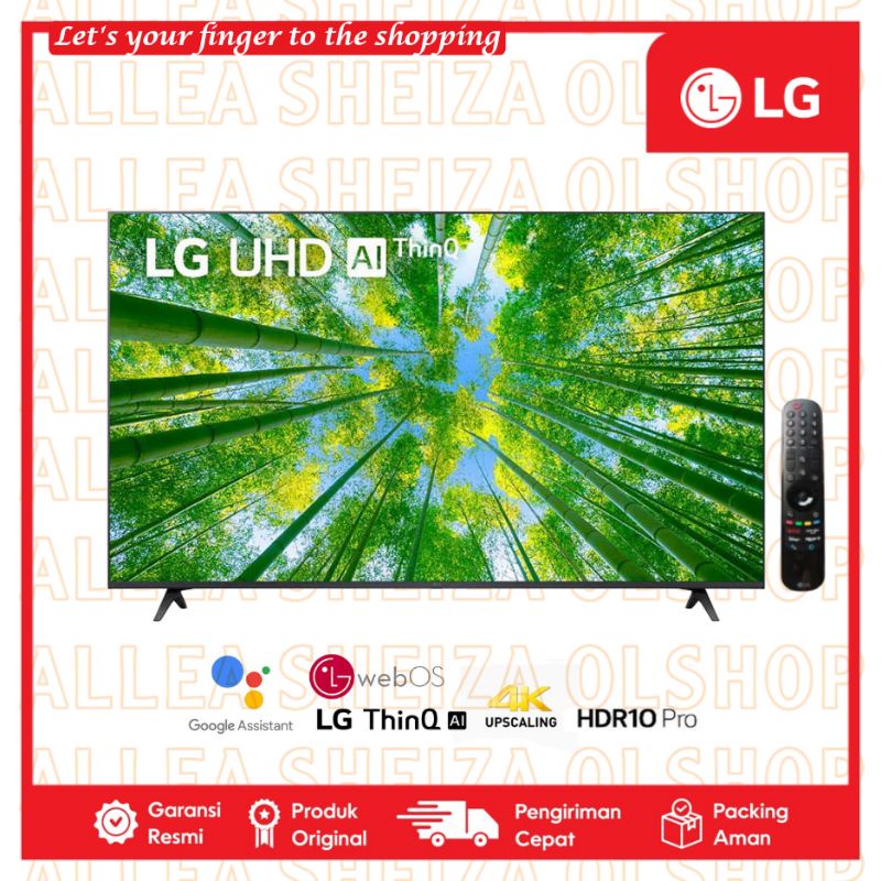 Jual LG 50UQ8050 SMART DIGITAL TV 4K UHD 50 INCH | LG 50UQ8050PSB | Shopee Indonesia