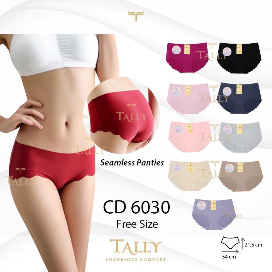 Jual CD TALLY 6030 | CELANA DALAM SEAMLESS BAHAN NILON HALUS NYAMUN DI PAKAI | GA JIPLAK ...