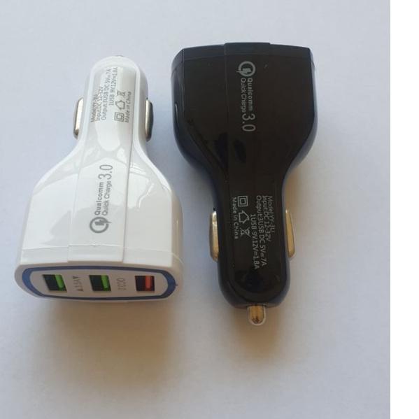 Jual CHAR CHARGER/CAS MOBIL Batok saver 18W 3usb + packing import harga mantap | Shopee Indonesia