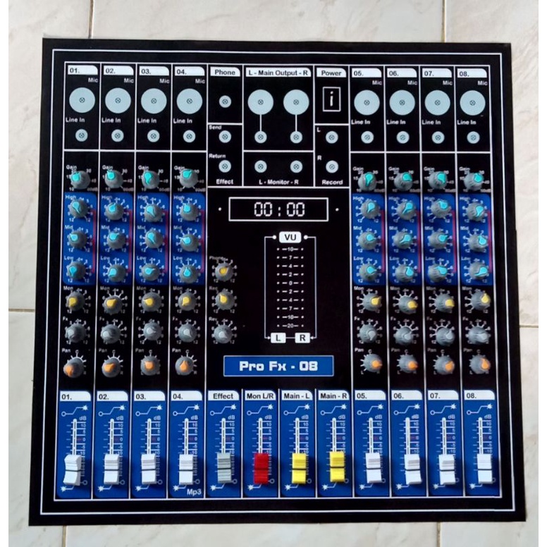 Jual Stiker Mixer 8ch + Knop | Shopee Indonesia