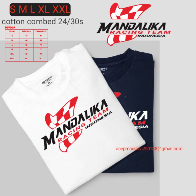 Jual t-shirt kaos Mandalika sirkuit Mandalika Lombok lengan pendek ... Jual t-shirt kaos Mandalika sirkuit Mandalika Lombok lengan pendek ...