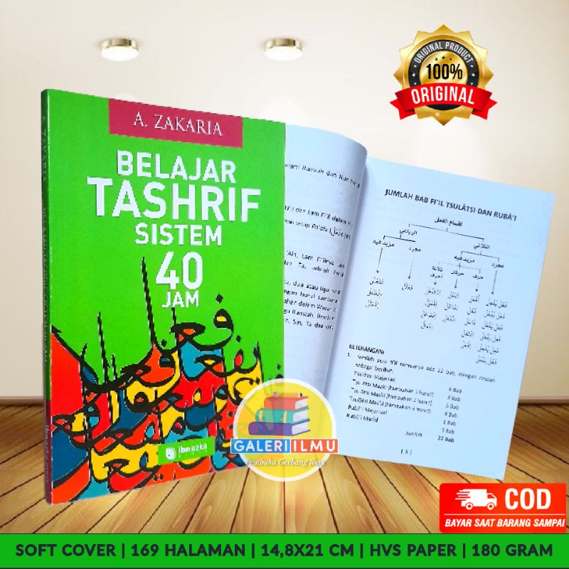 Jual Belajar Tashrif Sistem 40 Jam Belajar Tasrif Sistem 40 Jam Buku ...