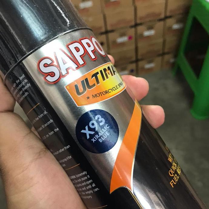 Jual SAPPORO ULTIMATE XIRALLIC BLUE X93 400 ml Termurah | Shopee Indonesia