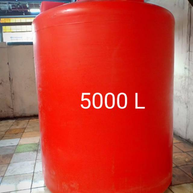Jual Toren air 5000 liter tandon torn tangki 5000 liter bergaransi free ...