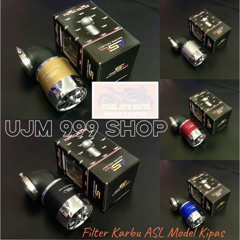Jual Filter Karbu ASL Saringan Karburator Model Kipas Pe & Pwk 24,26,28 ...