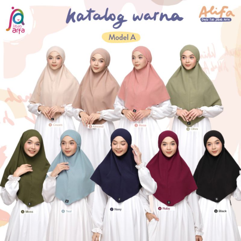 Jual Jilbab afra ALIFA | Shopee Indonesia
