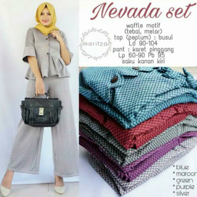 Jual NEVADA SET (SILVER) | Shopee Indonesia