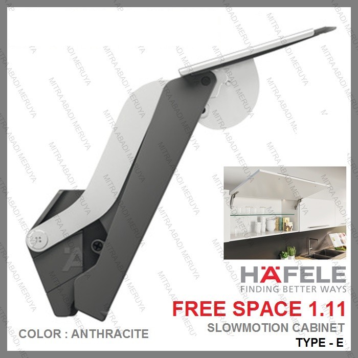 Jual HAFELE Free Space 1.11 Hidrolik Lemari Engsel Gas Spring Aventos ...