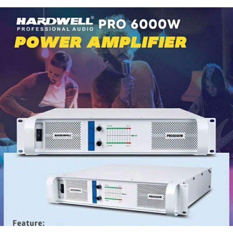 Jual Power Hardwell PRO 6000 B Original Power Amplifier Hardwell PRO ...