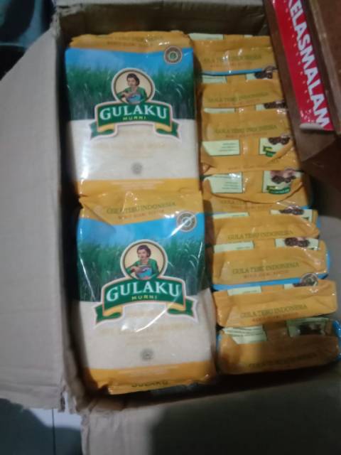 Jual Gulaku Gula Pasir Premium Kuning / Putih 1Kg | Shopee Indonesia