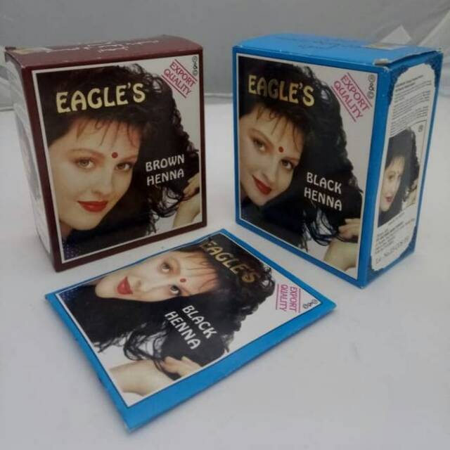 Jual Hena Henna Eagle 1 box ( isi 6 Sachet) | Shopee Indonesia