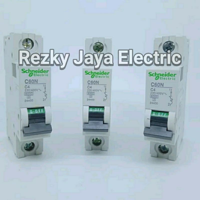 Jual MCB SCHNEIDER C60N 1P 4A SNI | Shopee Indonesia