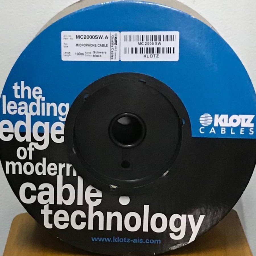Jual Kabel mic dan audio Klotz MC 2000 Klotz Mc2000 original per meter | Shopee Indonesia