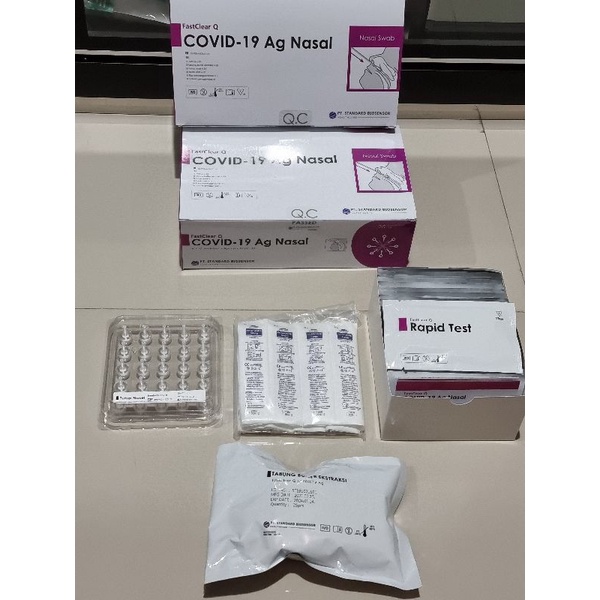 Jual Termurah Biosensor Fast Clear Swab Antigen Nasal Ecer Shopee
