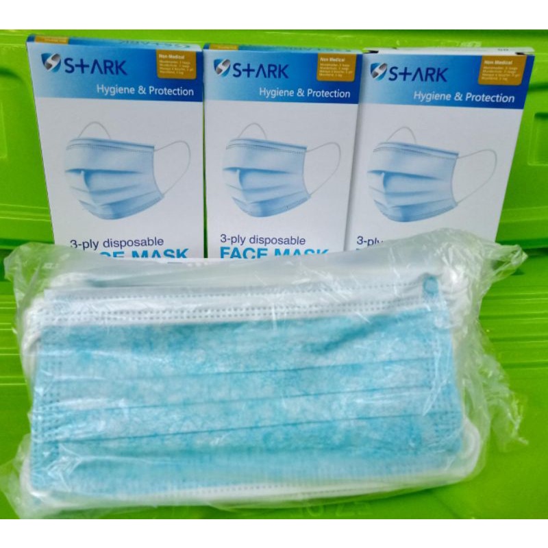Jual MASKER BIRU 3 Ply 50 PCS | Shopee Indonesia