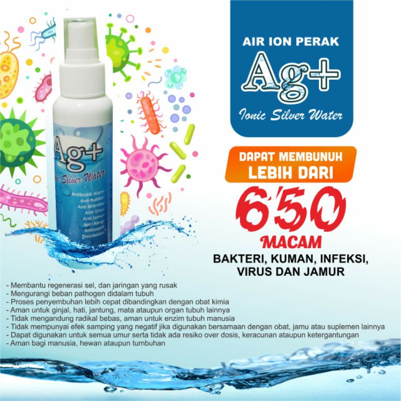 Jual Ion Perak Ag+ spray 100ml | Shopee Indonesia